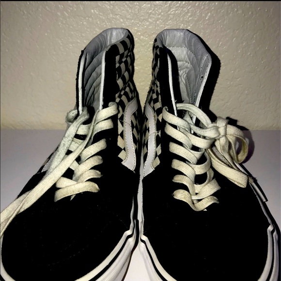 Vans | Shoes | Checkerboard Vans High Top | Poshmark